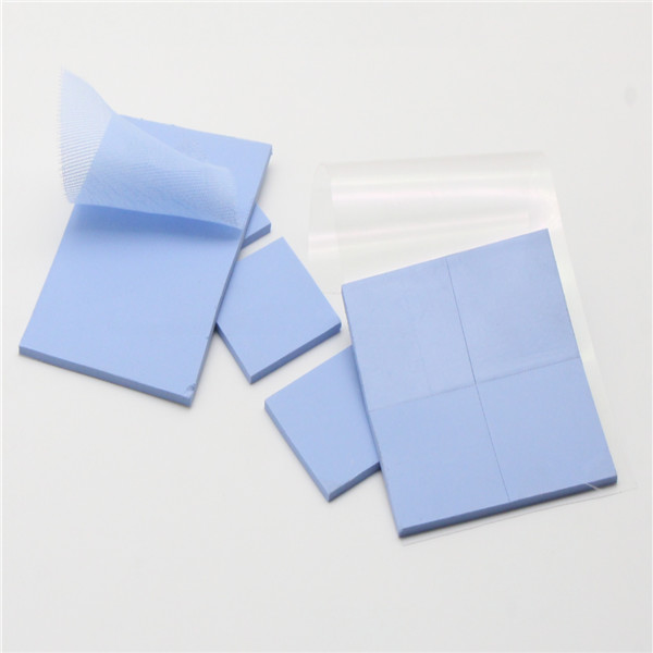 Quality High Performence 5 KV/mm Rated Voltage Thermal Silicone Pad Insulating Pad for sale