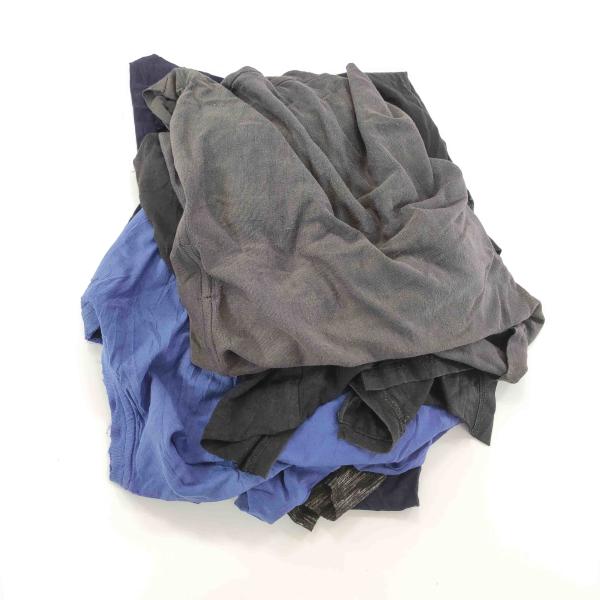 Quality Painting Cleanning 25kg/Bale Polo Shirt Clothing Rags for sale