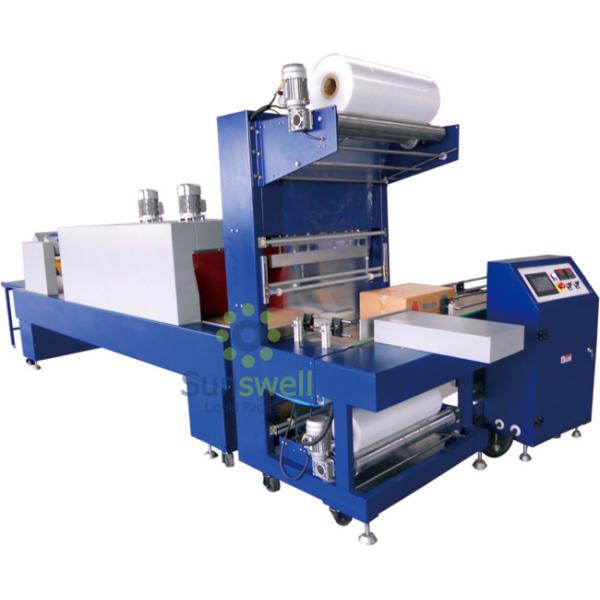 Quality 13 KW Automatic Shrink Packaging Equipment Water PET Round Bottles For 330ml / for sale