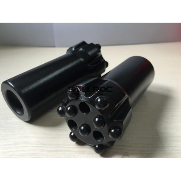 Quality Top Hammer R32 Spherical Button Rock Bits For Granite Retract Skirt for sale