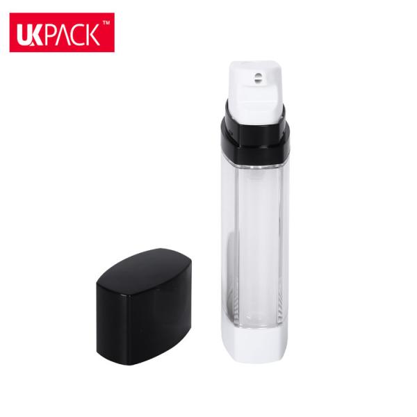 Quality Cosmetic airless bottle 15ml*2 for sale