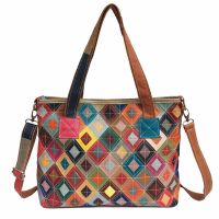 Quality Custom Women's Handbags Tote Bags Designer Vintage Leather Bag for Bohemian for sale