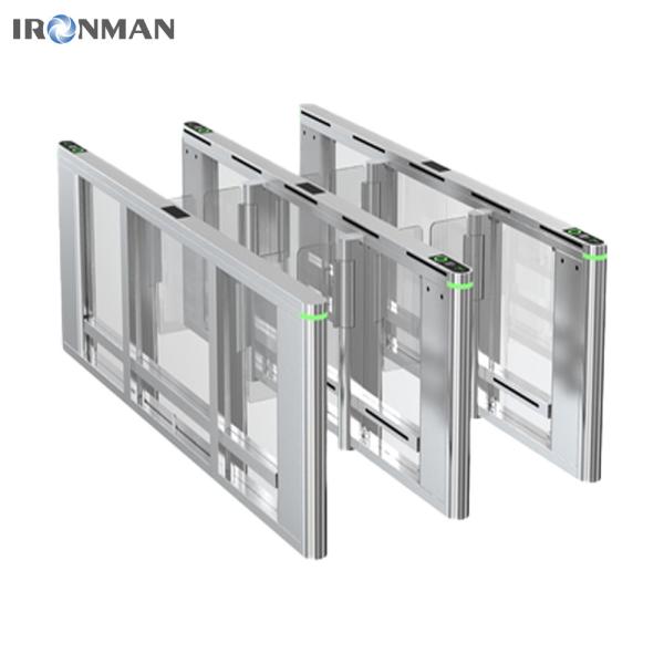 Quality Face Recognition Stainless Steel Turnstile Dry Contact/Relay Signal Control for sale