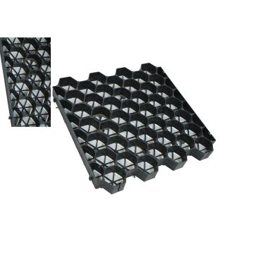 Quality Hexagonal Polypropylene Grass Plastic Parking Grids Geogrid For Horse Paddocks for sale