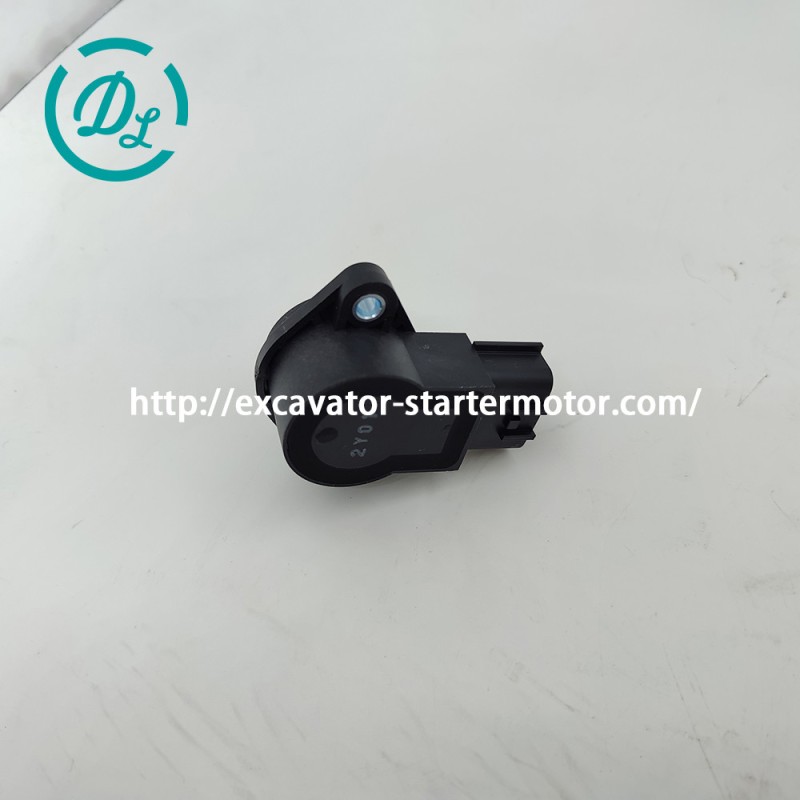 Kubota throttle acceleration sensor close-up view