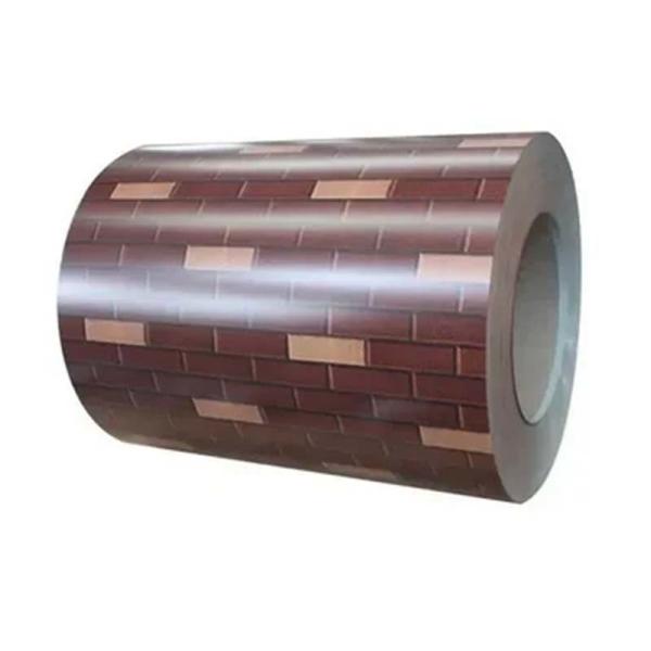 Quality Brick Pattern PPGI Prepainted Galvanized Steel Coil for sale