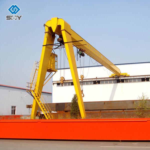 Quality 20 Ton Box Type Single Girder Gantry Crane For Workshop for sale