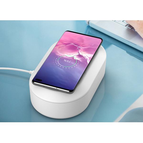 Quality Wireless 15W 5V 2A ABS Cell Phone Sanitizer Charger for sale