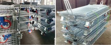 Galvanized Wire Mesh Container