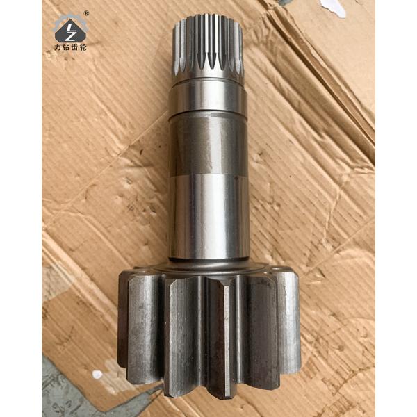 Quality 12 Teeth 24 Keys Swing Pinion Gear Shaft Rotary SH120 Excavator Spare Parts for sale