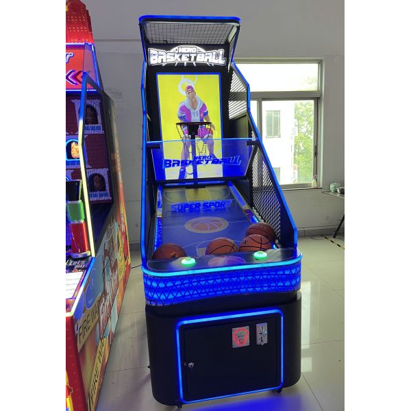 Quality Hero Basketball Machine Shooting Hoops Basketball Game Machine for sale