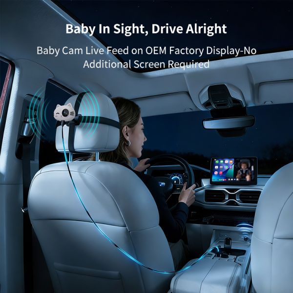 Quality Universal Wireless CarPlay Adapter with 1080P Resolution Bluetooth 5.0 for for sale
