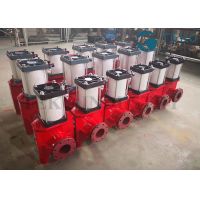 Quality Pneumatic Actuated Viton Sleeve Slurry Pinch Valve For Mining Nonstandard for sale