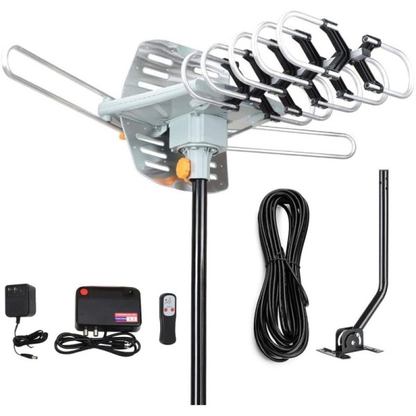 Quality High Gain Yagi Outdoor UHF VHF TV Antenna with Customized Connector Type and Impendence for sale