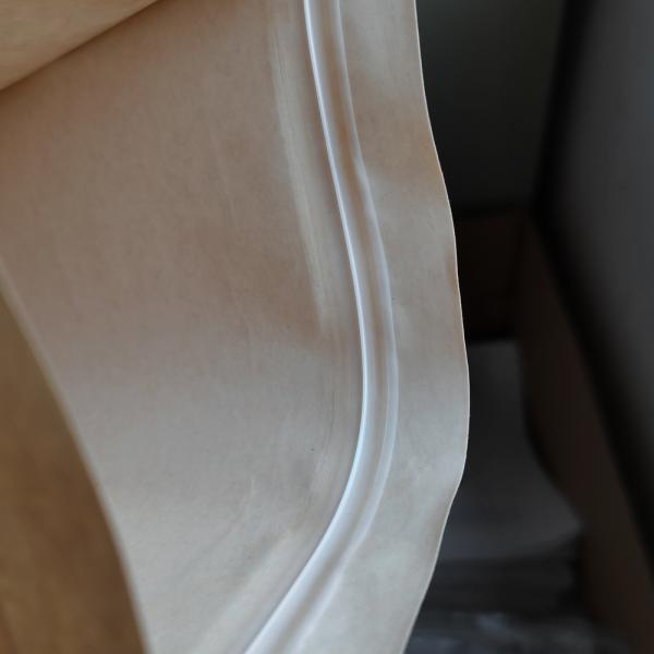 Quality Compostable Organisms Biodegradable Envases PLA Kraft Paper Vacuum Bag for sale