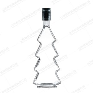 Quality Custom Size Accepted Clear Triangle Shape Glass Crystal Whisky Bottle Packaging for sale