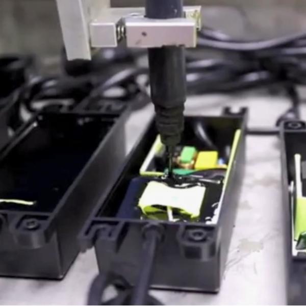 Quality Online Visual Glue Filling and Drying Production Line with Drivers Dispensing for sale