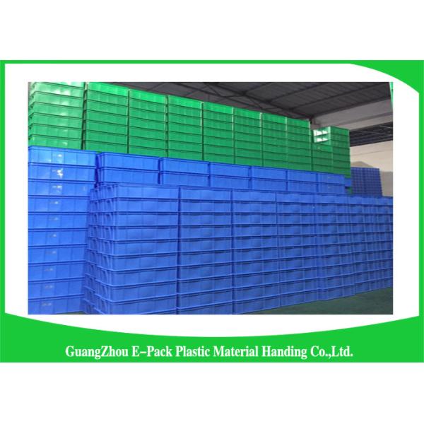 Quality Industrial Small Plastic Stackable Containers , Plastic Moving Containers for sale
