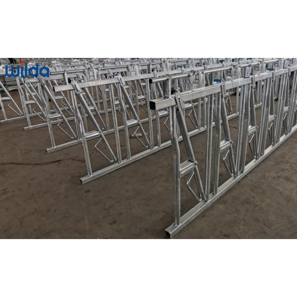 Quality Galvanized Custom Cattle Dairy Headlocks Farming Equipment cattle feeder for sale
