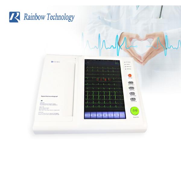 Quality Portable 12 Channels 12 Leads Medical ECG Machine for sale
