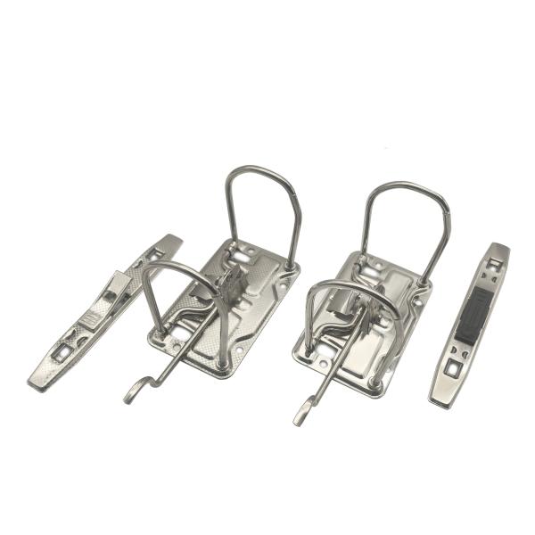 Quality Metal Lever Arch Clips 3 Inch 2 Inch Lever Arch Mechanisms LA075B for sale