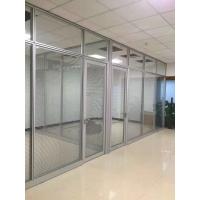 Quality Demountable Clear Glazed Glass Partition Wall For Office 12mm for sale