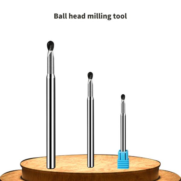 Quality High Hardness Ball Nose 1.0mm PCD Milling Tools for sale
