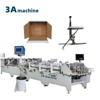Quality CQT 900YG-2 Pre-folded Bottom Lock Automatic Corrugated Carton Folder Gluer for sale