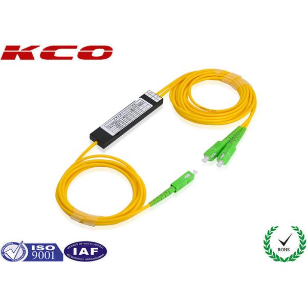Quality SC / APC Single Mode Dual Windows FBT Splitter 1*2 G657A SM Coupler for sale