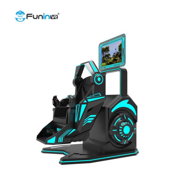 Quality Metal 1 seat 360 Degree Rotation 9D Virtual Reality Flight Simulator for sale