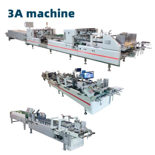 Quality Feeding Paper Automatic Folder Gluing Machine for Corrugated Carton Cardboard Box for sale