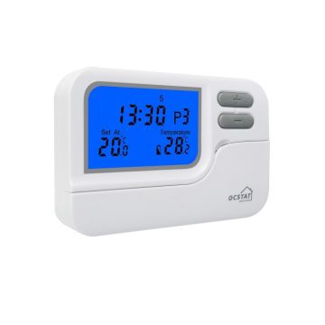 Quality Riseem Digital Heating Wireless Room Thermostat 7 Day Programmable Temperature for sale