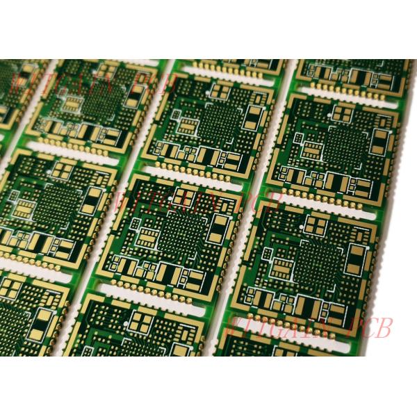 Quality Half Hole HDI PCB Board / 4 Layer Hdi Circuit Boards Finished Thickness 0.8MM for sale