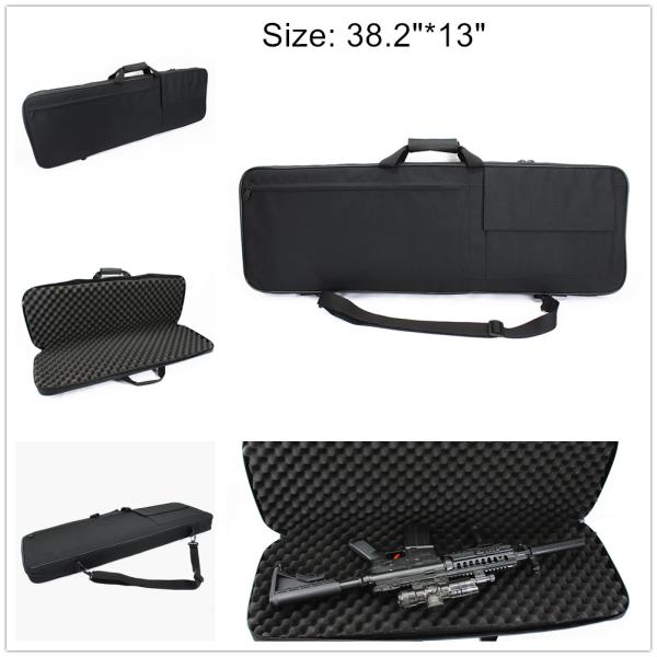 Quality 38 Inch Air Rifle Gun Case Single Scope With Protective Foam Insert for sale