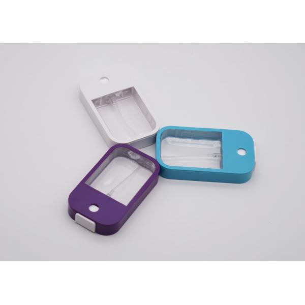 Quality Card Plastic 25ml Mini Hand Sanitizer Spray Bottles for sale