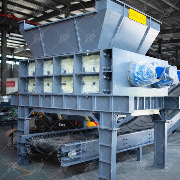 Quality Automatic Waste Shredder Machine Industrial Solid Waste Shredder Solid Waste for sale