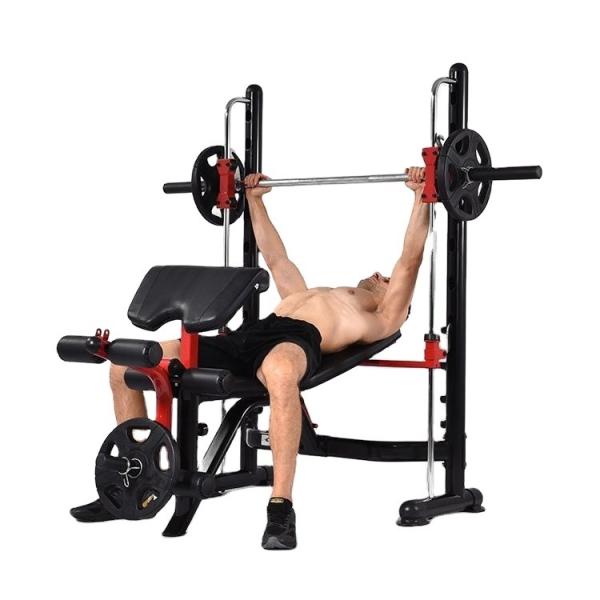 Quality Foldable Gym Adjustable Multi Weight Lifting Flat Bench Press for Home Metal N.W. kgs 64 for sale
