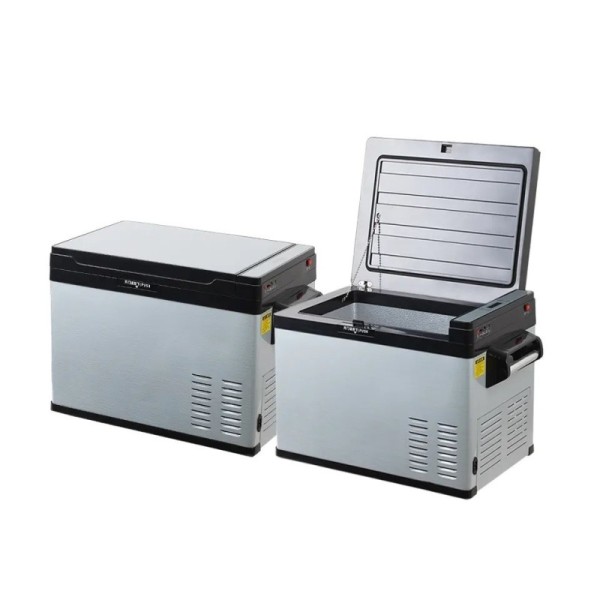 Quality Solar Powered Outdoor Fridge Freezer with Lithium Battery and Optional Solar Panel for sale