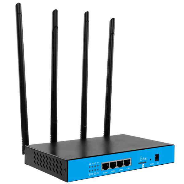 Quality RJ45 4G LTE Industrial Router With External Detachable Antenna for sale