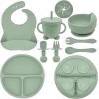 Quality Wholesale Silicone Suction Cup Set of 6 Pieces Anti-Slip Suction Grips for Bowls for sale