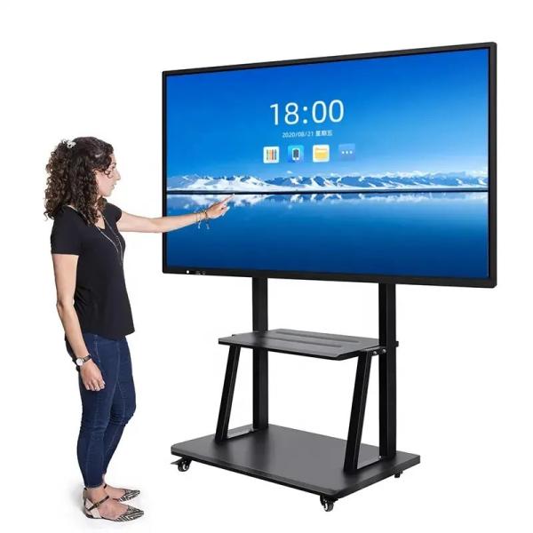 Quality 75 Inch Infrared Touch Smart Touch Screen Interactive Flat Panel ROHS Approved for sale