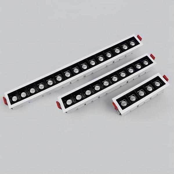 Quality 10w Indoor Linear Cob Light , AC12V 3000K Recessed Double Spotlight for sale