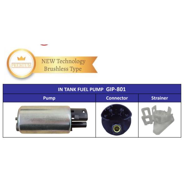 Quality Brushless Type In Tank Fuel Pump Mazda MM8DL2S3A 1.3L for sale