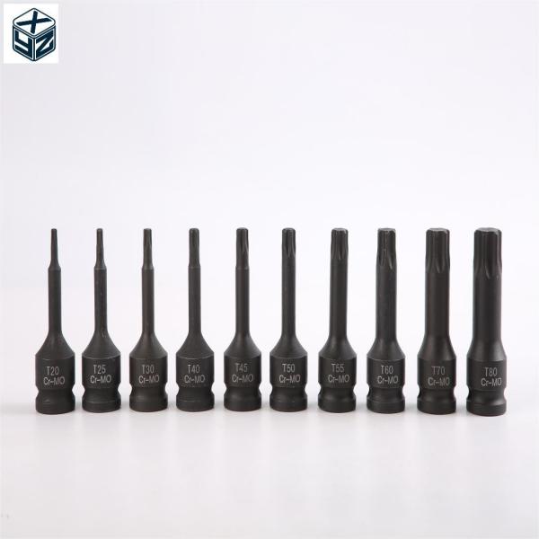 Quality Black Phosphate Finish 20pcs 78 series T20 to T80 CR-MO Material Durable Impact for sale