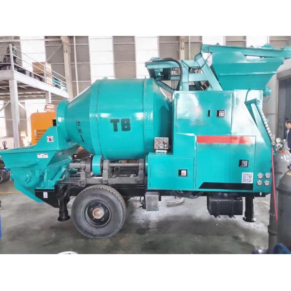 Quality Mobile Small RMC Concrete Pump Mortar Mixer For Construction Linear Type for sale
