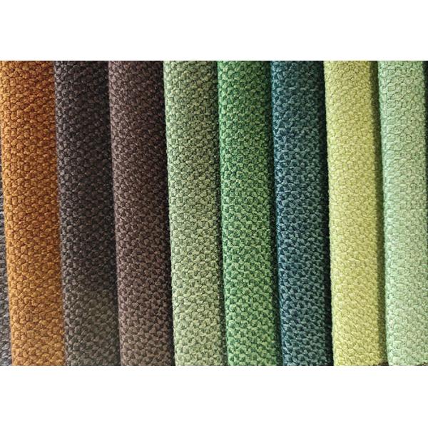 Quality RoHS 100 Polyester Woven Fabric 390gsm Water Resistant Upholstery Fabric for sale