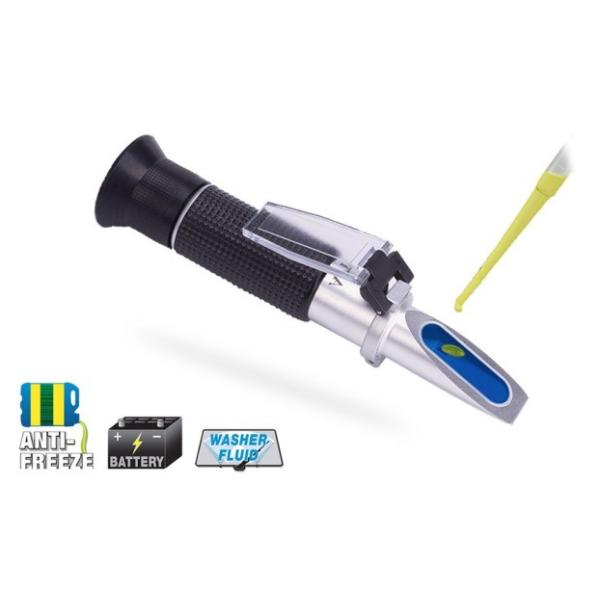 Quality 5 in 1 Antifreeze Refractometer Automotive Battery Coolant Tester with for sale