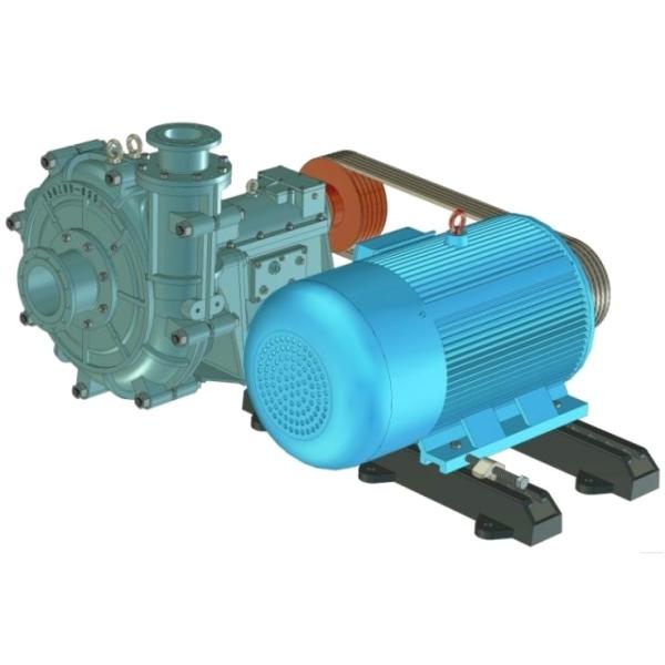 Quality 840.0M3/H Centrifugal Heavy Duty Slurry Pump Anti Corrosion 200ZBQ-360 for sale