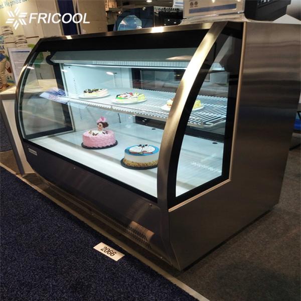 Quality Ventilated Commercial Refrigerated Deli Case 22 Cu.Ft CE ETL for sale