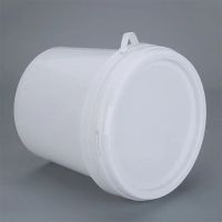 Quality Custom Printed Round Plastic Paint Buckets With Sturdy Handle for sale